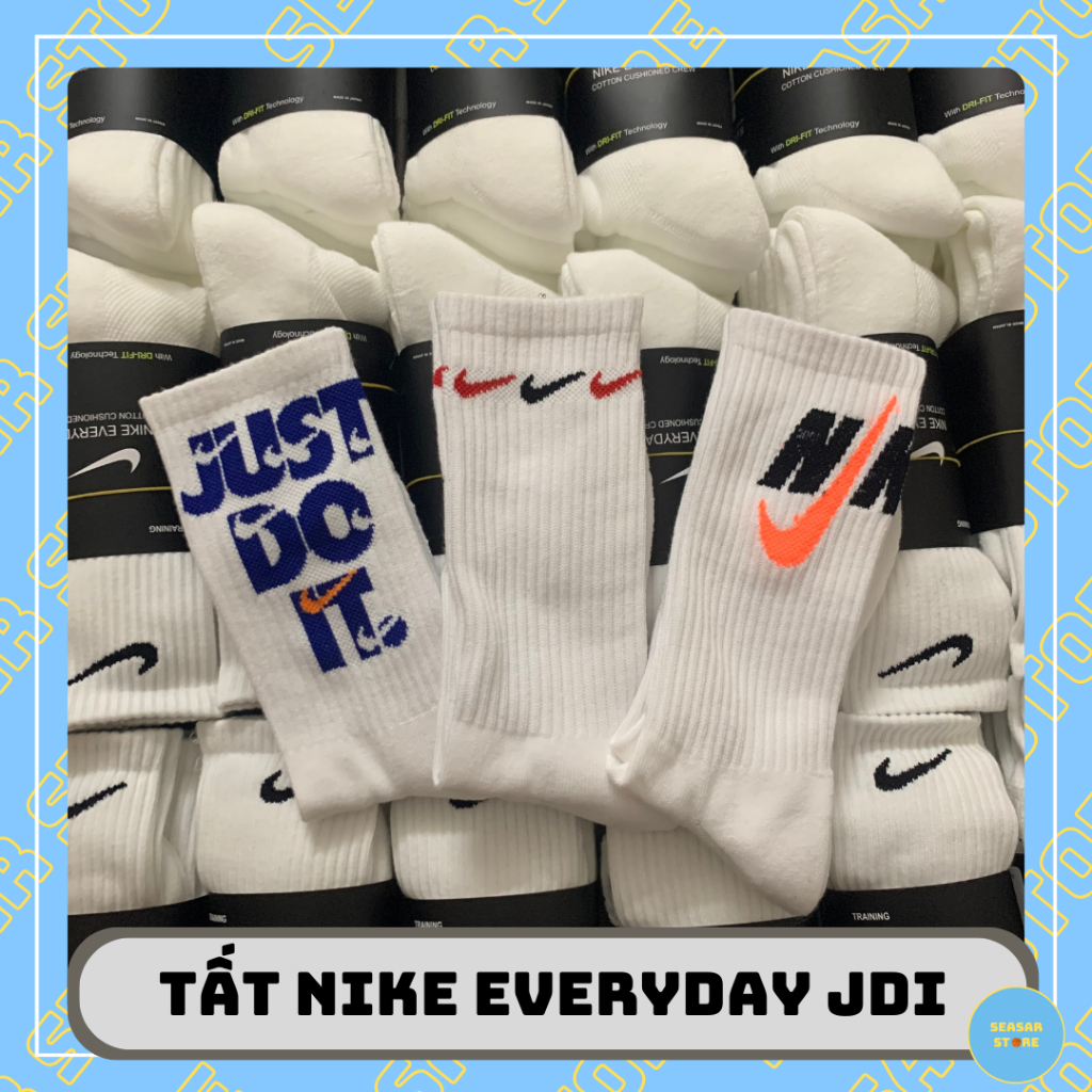 [SEASAR STORE]Tất Vớ Thể Thao cổ cao NlKE EVERYDAY | Shopee Việt Nam