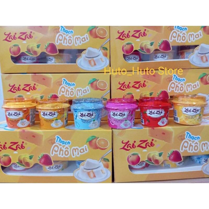Thạch Phô Mai Zai Zai Hương Vị Trái Cây | Shopee Việt Nam