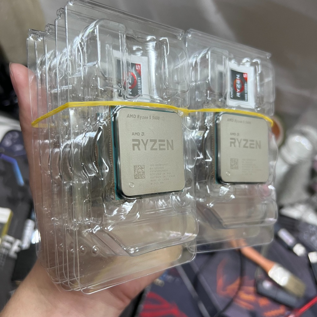 CPU AMD RYZEN 5 5500 - 5600 - 5600X - 5600GT - 5700X - 5700G NEW TRAY ...
