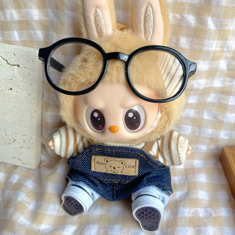 Kính, giày cho Labubu 17cm và doll 10cm 15cm | Shopee Việt Nam