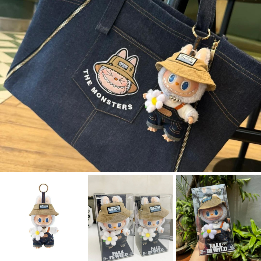 Mô hình LABUBU Fall In Wild - Labubu hoa cúc - Nguyên Box - Decor - móc ...