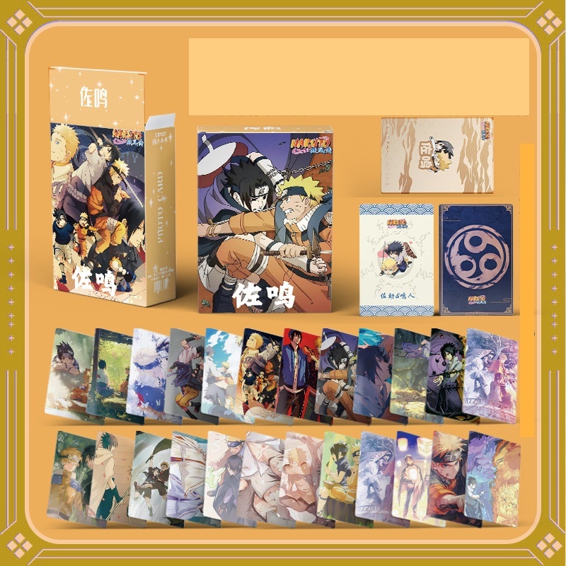 Set 55 lomo card Hologram-Thẻ bài NARUTO 2024 | Shopee Việt Nam