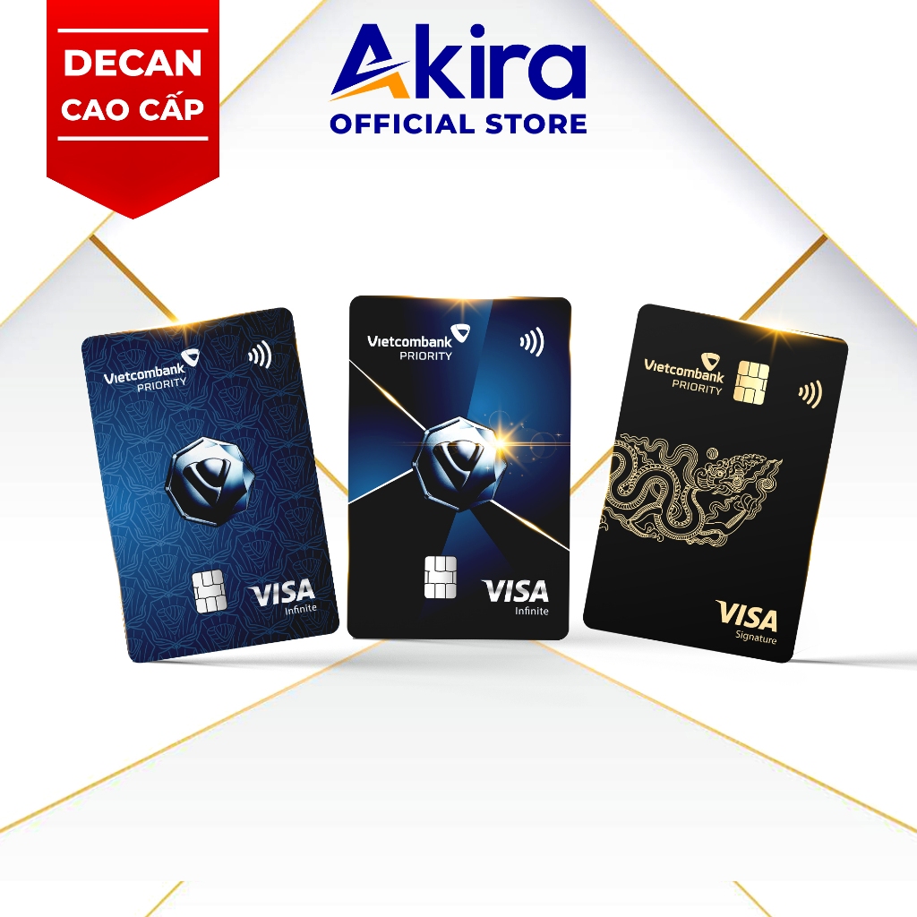 AKIRA | Black Card Skin - Decal thẻ ngân hàng, bảo vệ thẻ ATM, miếng ...