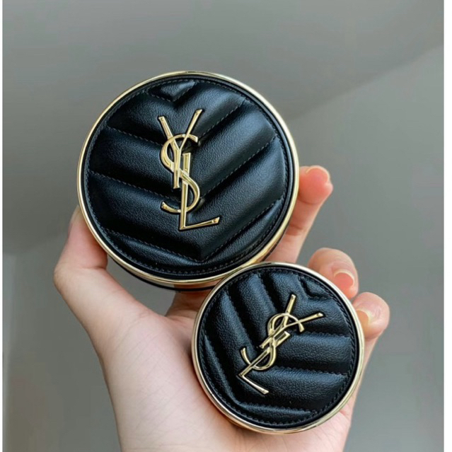 [ Auth] Cushion YSL bản Limited vỏ da mới nhất ( mini 5gr ) | Shopee ...