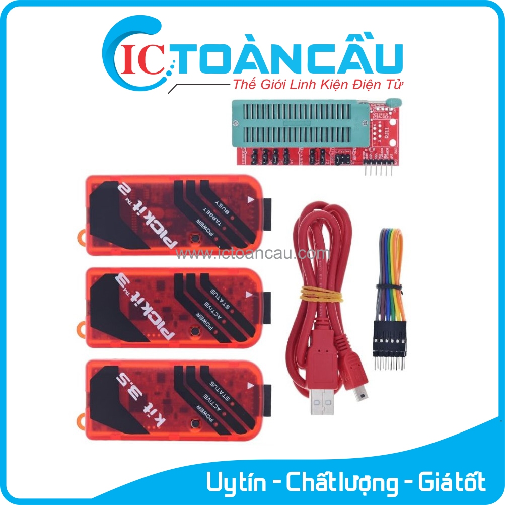 Mạch nạp Pickit 2 - Pickit 3 - Pickit 3.5 | Shopee Việt Nam