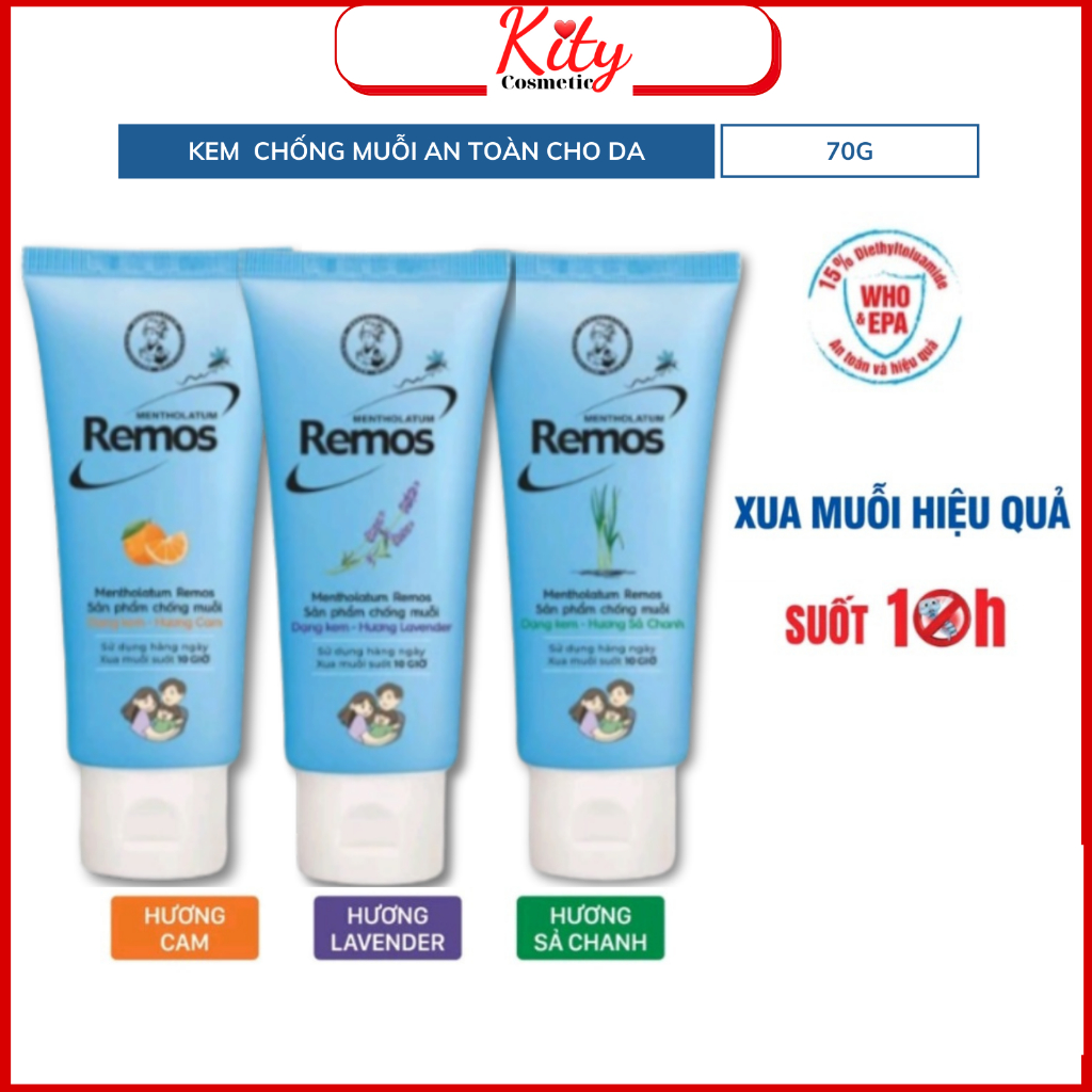 Kem chống muỗi Rohto Metholatum Remos 70g | Shopee Việt Nam