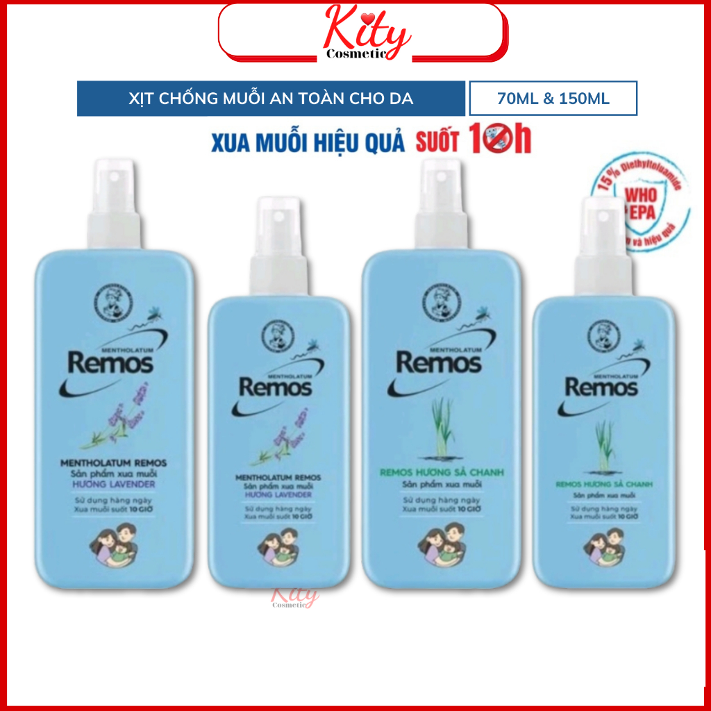 Xịt Chống Muỗi Đủ Loại Remos Mentholatum | Shopee Việt Nam
