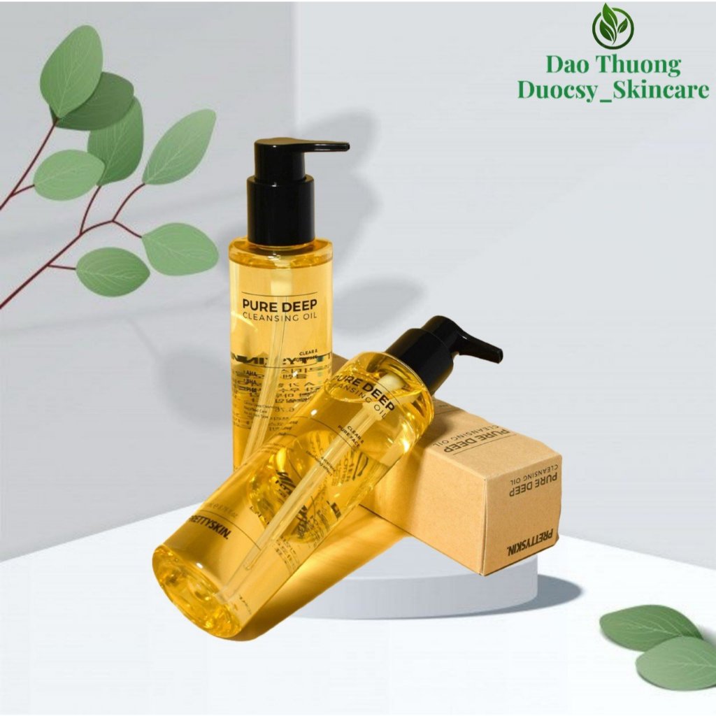 Pretty skin: Dầu tẩy trang thế hệ mới Pure Deep Cleansing Oil (250ml) | Shopee Việt Nam