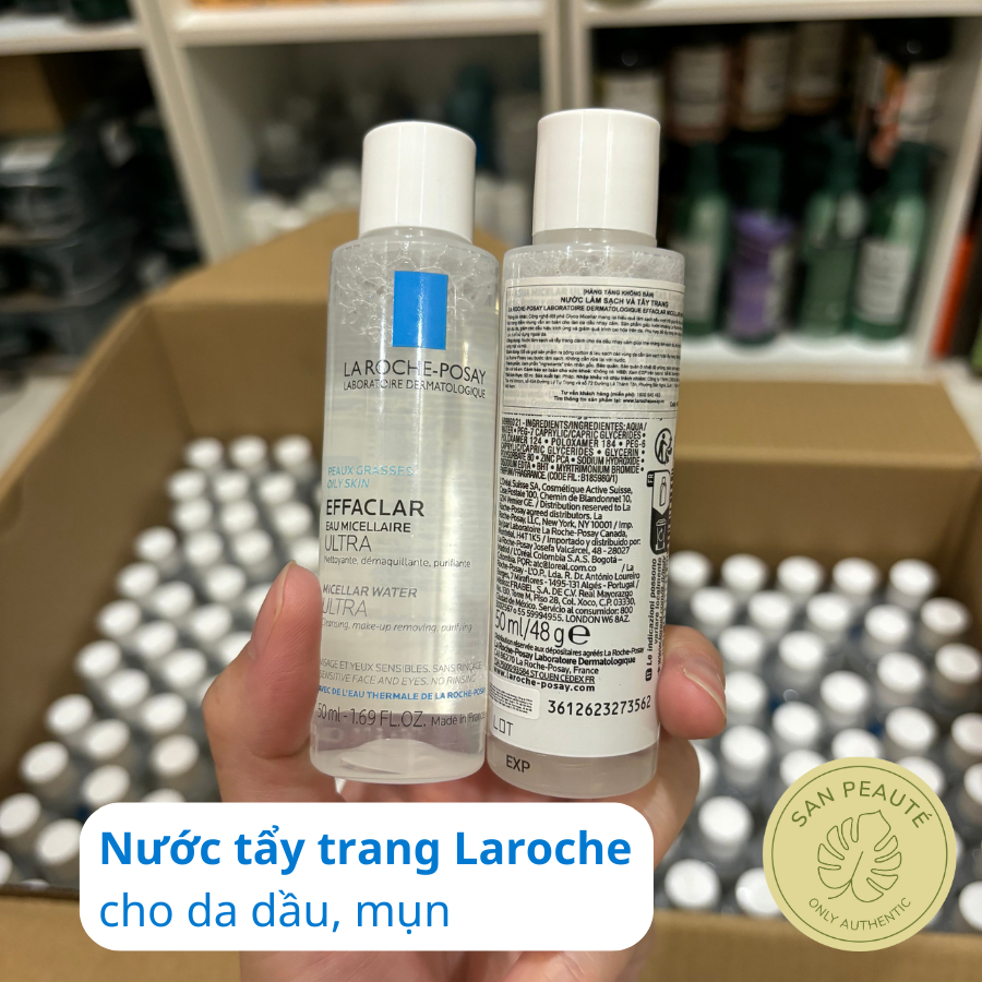 [date 2026] Nước tẩy trang La roche posay mini 50ml size du lịch ...