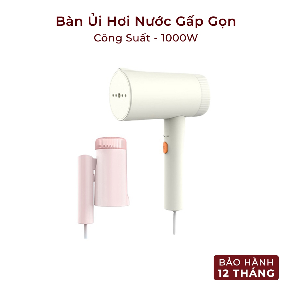 Bàn là hơi nước gấp gọn Lofans GT 313, Bàn ủi hơi nước cầm tay công suất 1000W là phẳng các loại ...