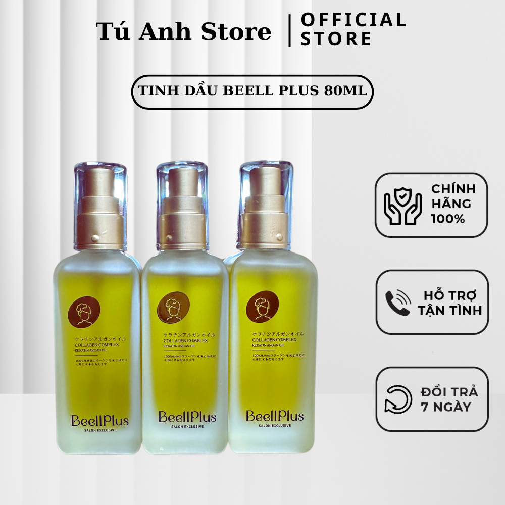 Tinh dầu phục hồi chống chẻ ngọn tóc Beell Plus 80ML_Tú Anh - Store ...