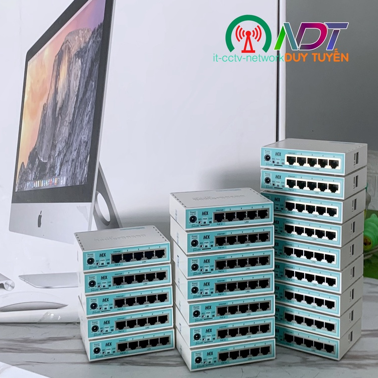 Thiết Bị Định Tuyến Router Mikrotik - RB750Gr3 Router Cân bằng tải mạng ...