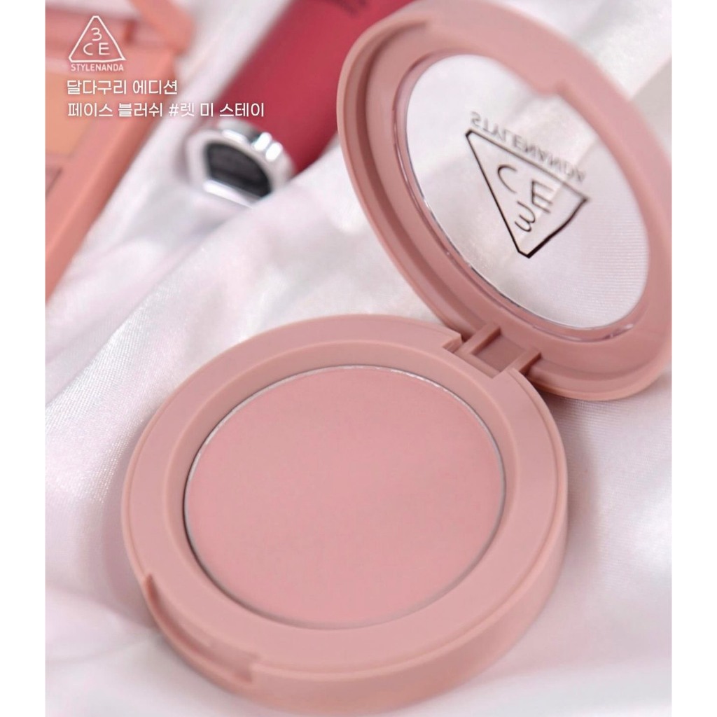 Phấn má hồng 3CE FACE BLUSH HỘP TRÒN FIG DIVE CHÍNH HÃNG | Shopee Việt Nam