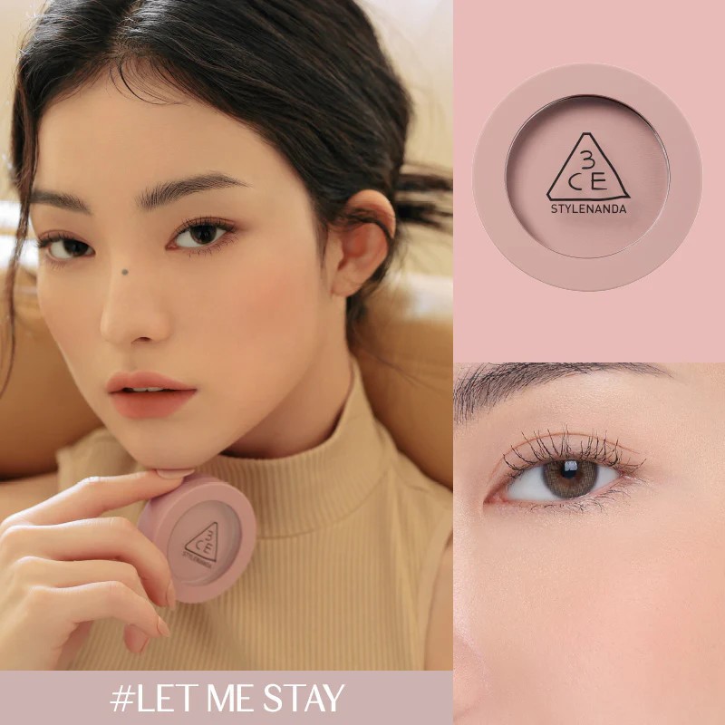 Phấn Má Hồng 3CE Hộp Tròn 3CE Face Blush #Let Me Stay | Shopee Việt Nam