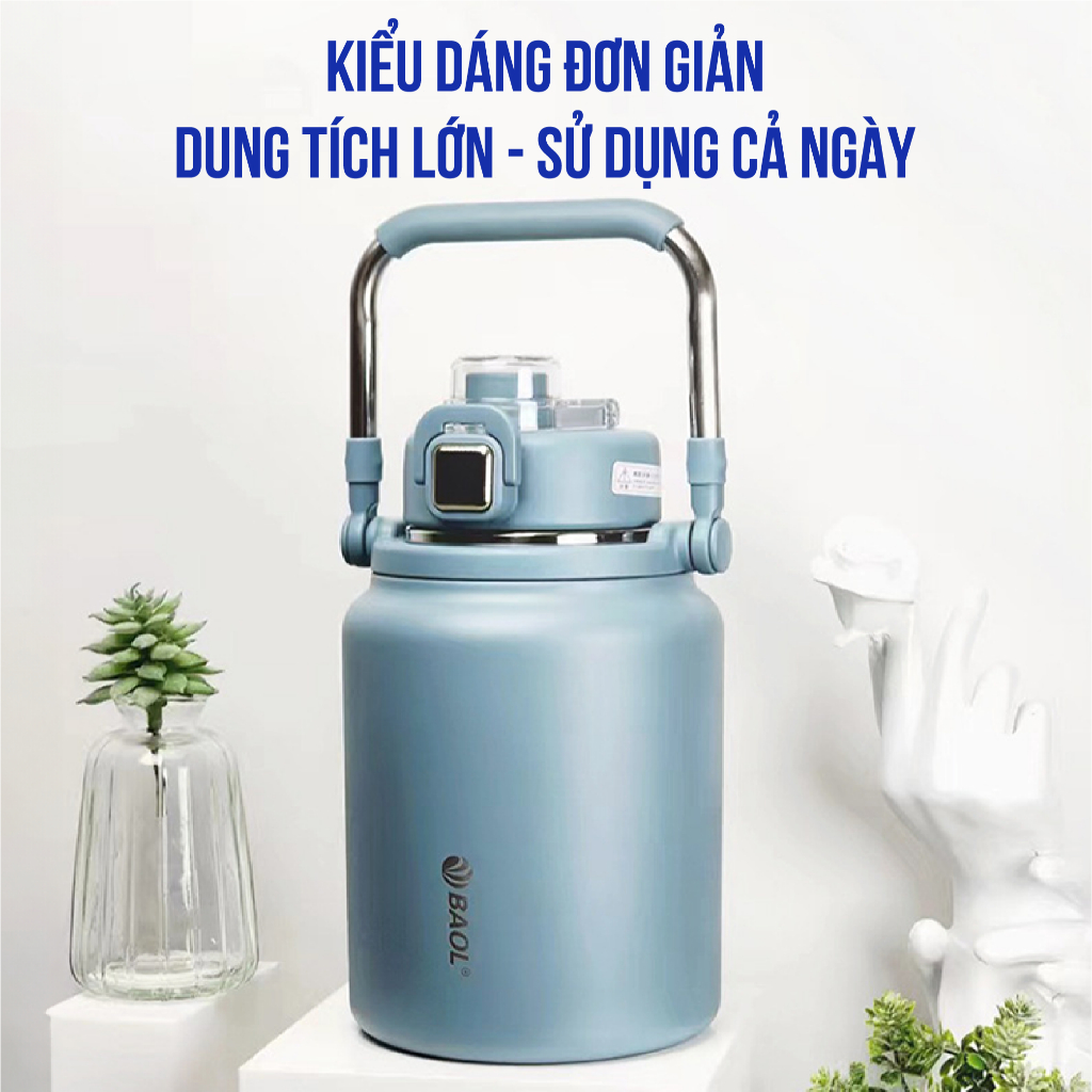 Bình giữ nhiệt NIUMI BAOL Y17 nhiều dung tích, màu sắc trung tích, inox 316 an toàn | Shopee ...