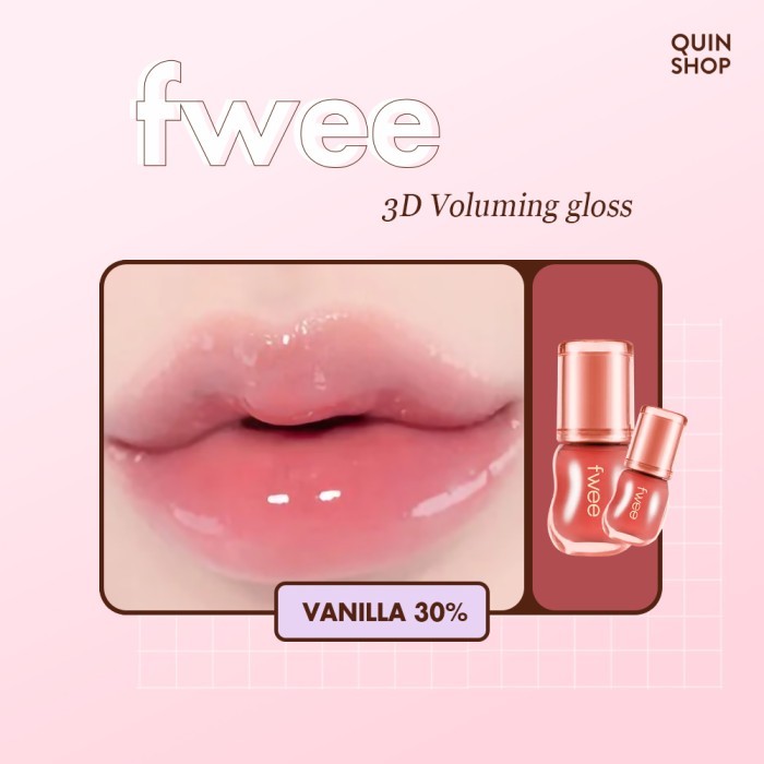 Son Bóng Fwee 3D Voluming Gloss, 4D Voluming Plumper, 3D Changing Gloss | Shopee Việt Nam