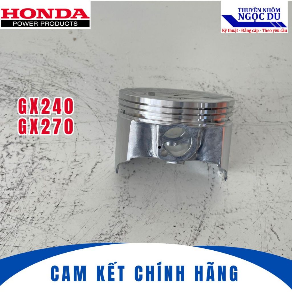 PISTON Honda GX270, STD (cốt 0) 13101-Z1D-900, Rãnh Mỏng, Dùng Cho Động Cơ HONDA GX270, Dùng Cho ...