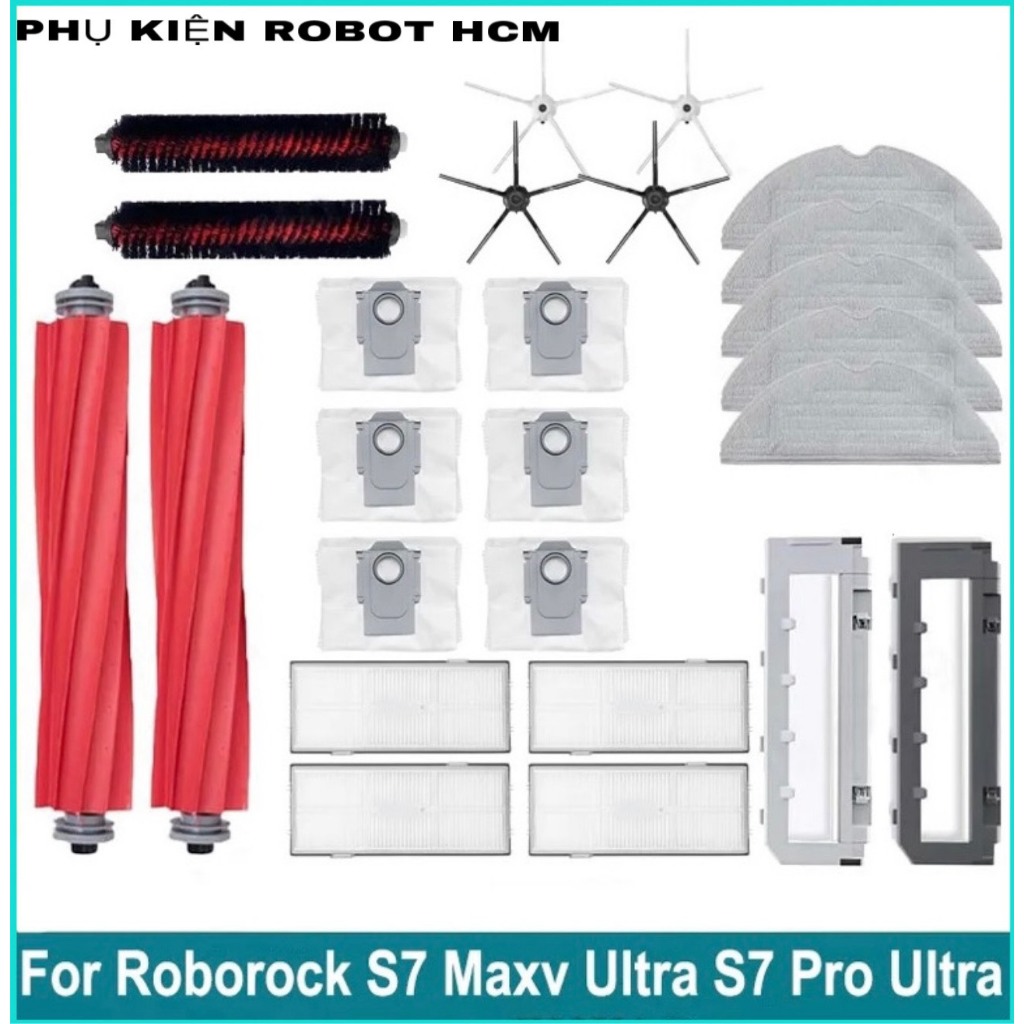 ( Hàng chính hãng ) Phụ kiện Roborock S7 - S7 Max V Ultra. | Shopee ...