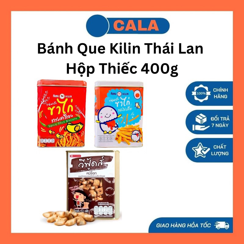Bánh Que Cay Kilin Thái Lan Hộp Thiếc 400g | Shopee Việt Nam