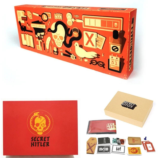 Bộ Board Game Secret Hitler, Bộ Thẻ Bài Secret Hitler, Thẻ Bài Secret ...