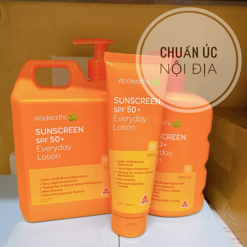 [2026] Kem chống nắng Woolworths everyday sunscreen spf 50+ 100ml ...
