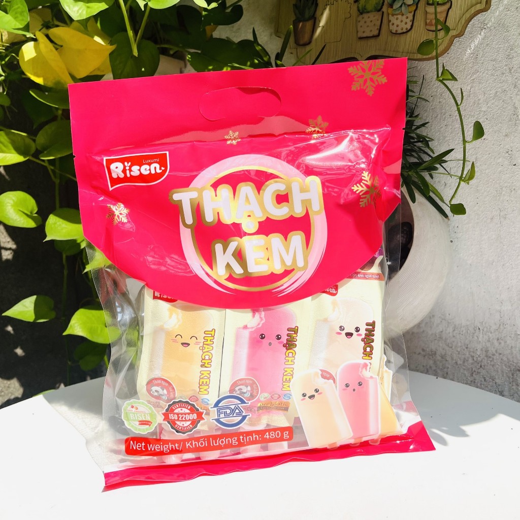 [BỊCH 480G] THẠCH QUE KEM MIX ĐỦ VỊ RISEN [MỸ] | Shopee Việt Nam