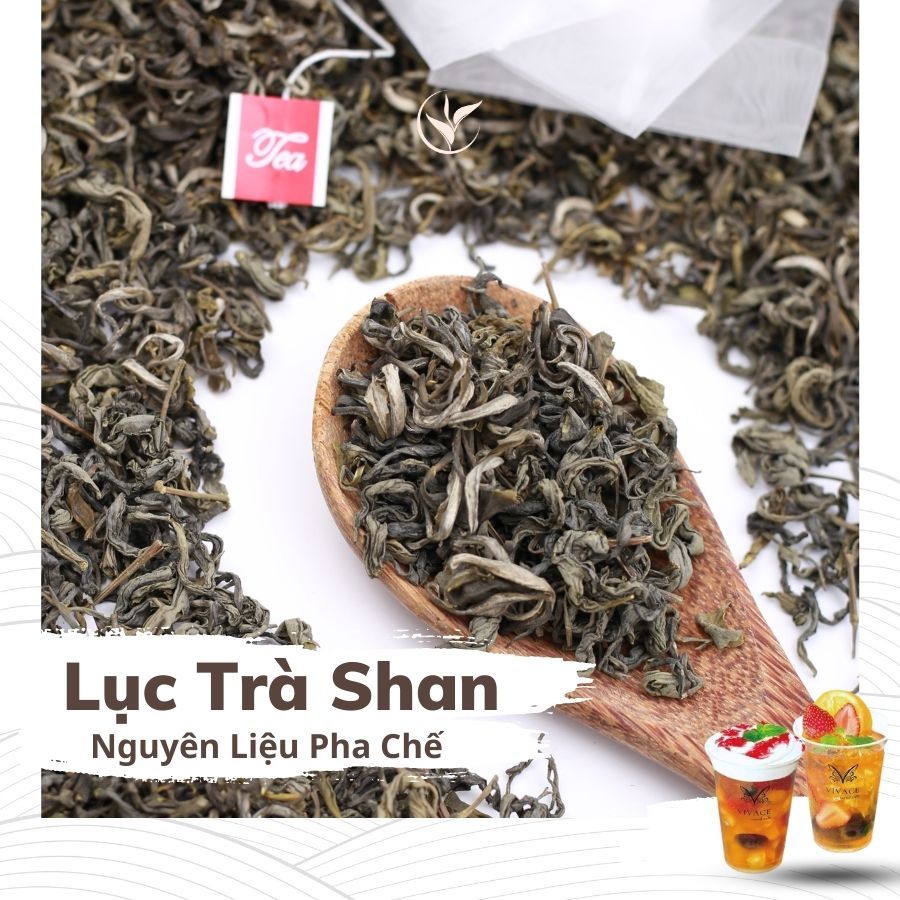 Lục Trà Shan Tuyết Nguyên Liệu Pha Trà Sữa Trà Hảo Hạng Thiện Tài ...
