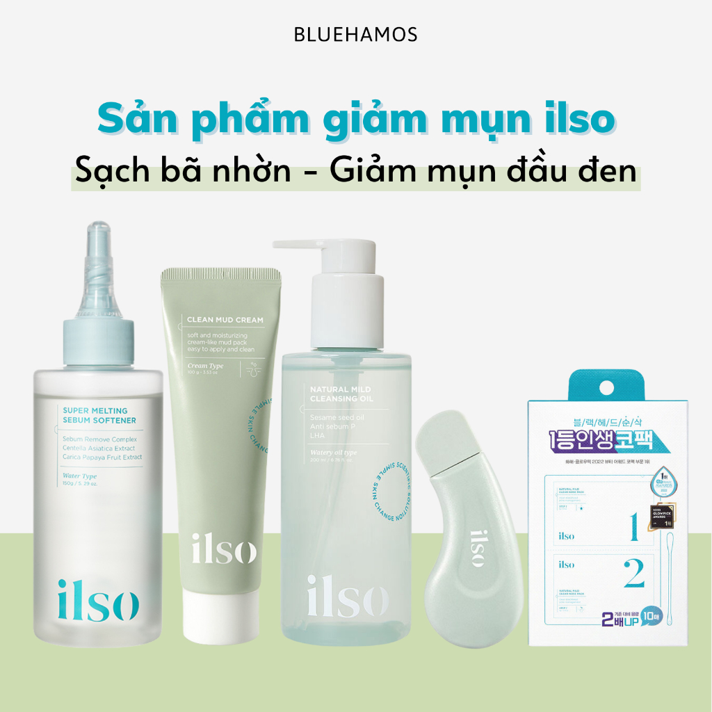 Sản phẩm giảm mụn ilso - Ủ mụn ilso - Thanh đẩy mụn ilso | Shopee Việt Nam
