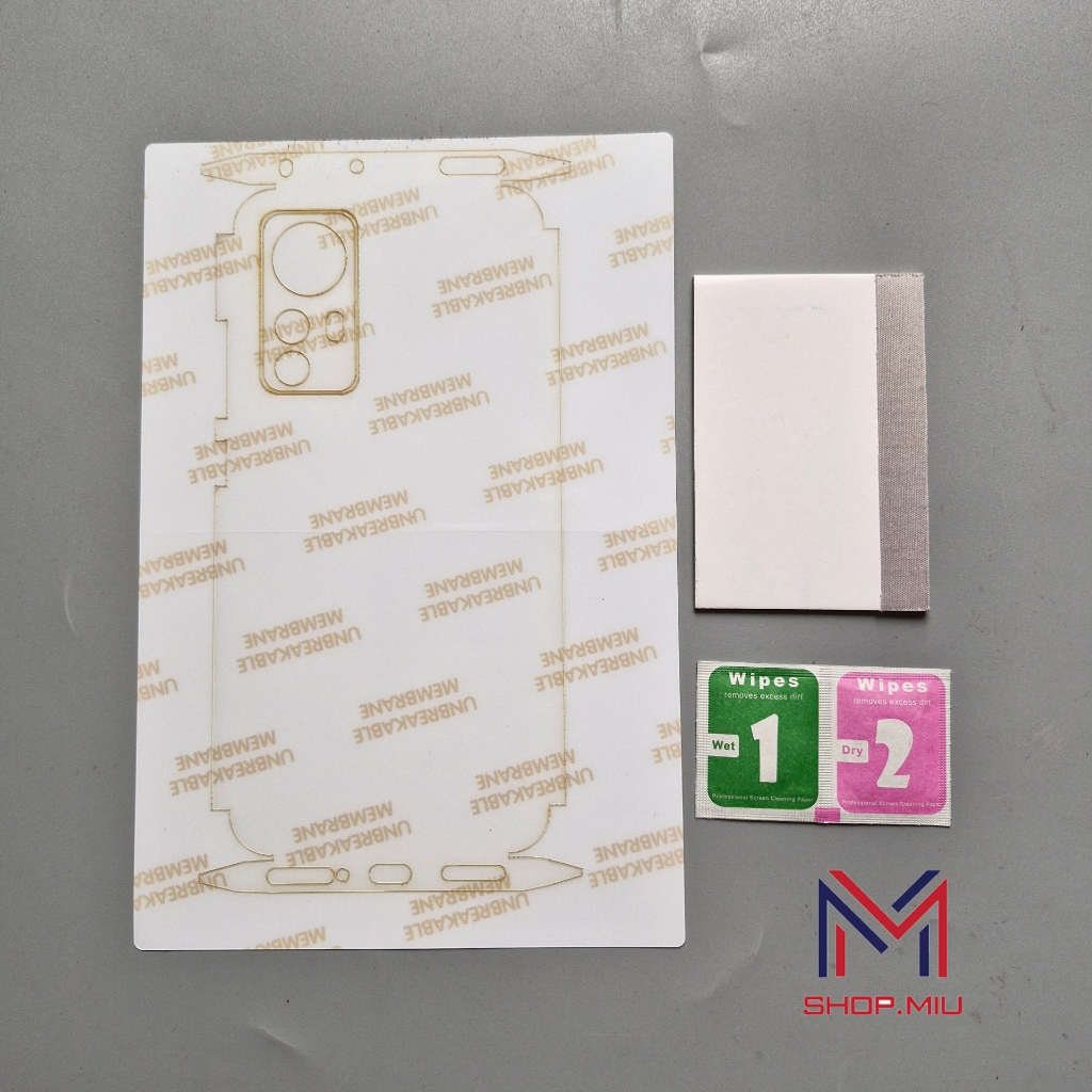 Dán PPF full lưng viền máy Xiaomi Mi 12 , Mi 12X , Mi 12s , Mi 12 pro , Mi 12T pro , K50 ultra ...