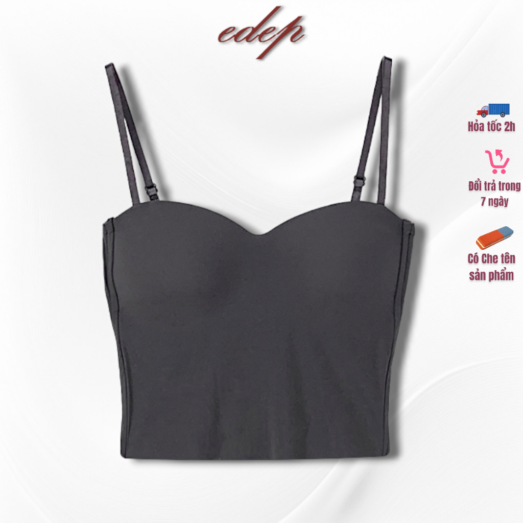 Áo Lót Bra Chất Băng Lụa Có Đệm Mỏng Thoáng Mát Edep 558 | Shopee Việt Nam