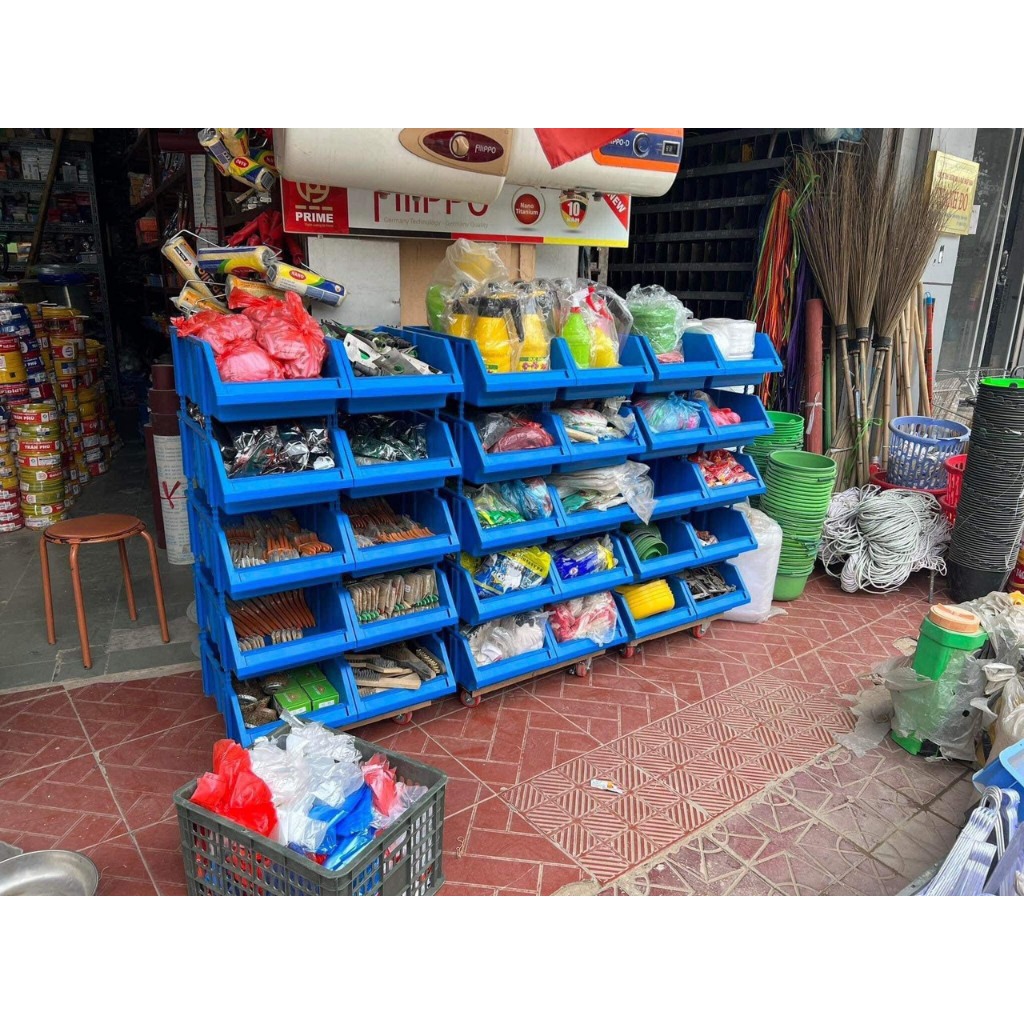 Combo 4 Khay nhựa A9 đựng linh kiện, kim khí phụ tùng oto xe máy kích ...