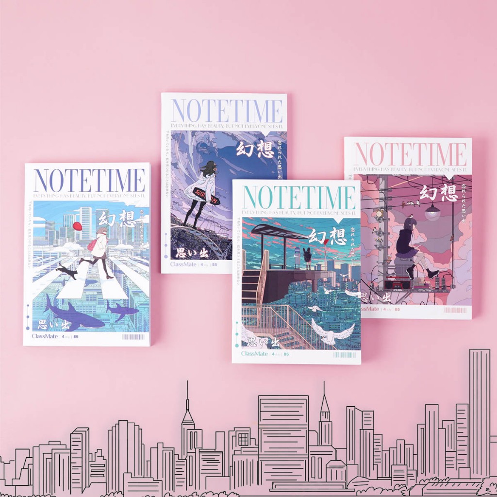 Tập Sinh Viên B5 200 Trang CLASSMATE, Vở Kẻ 4 Ô Ly Giấy 70-80gsm Không Thấm Mực NB5-20-0513/0324 ...