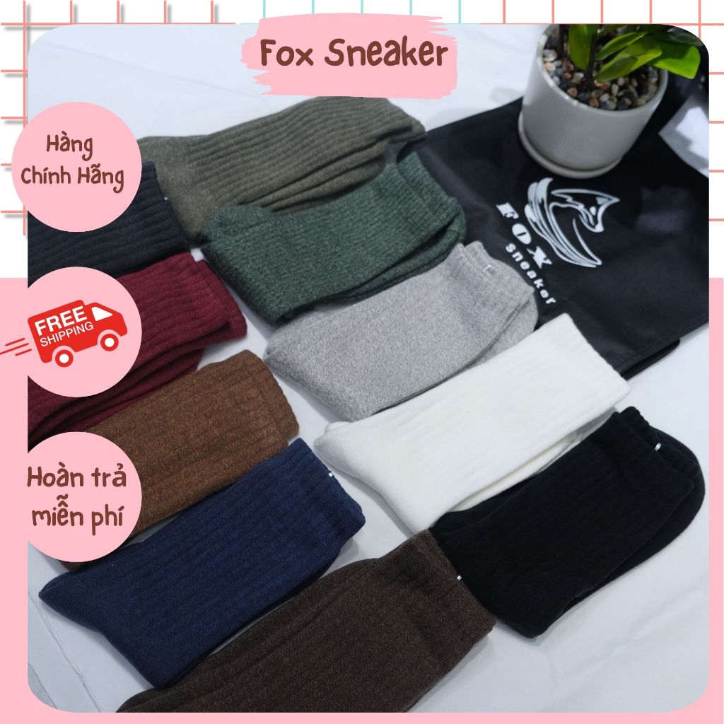 Tất Vớ Cao Unl-ql0 Dòng Heattech Chính Hãng I Fox Sneaker | Shopee Việt Nam