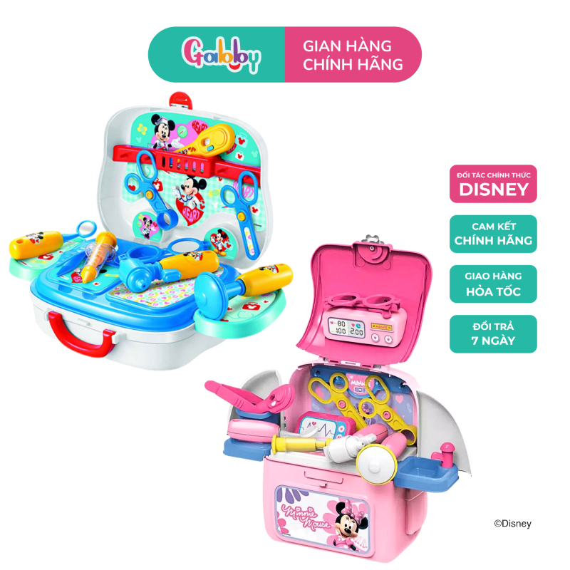 Bộ Đồ Chơi Bác Sĩ Vali Mickey Và Balo Minnie Cho Bé | Shopee Việt Nam
