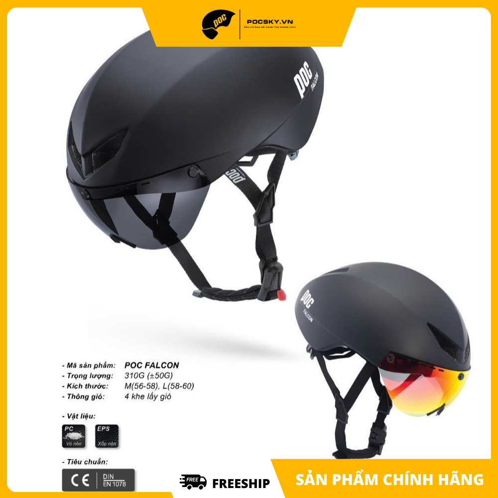 [Hỏa Tốc HCM] Nón Poc Falcon Full Bảng Màu Chính Hãng Tặng Kèm Quà New ...
