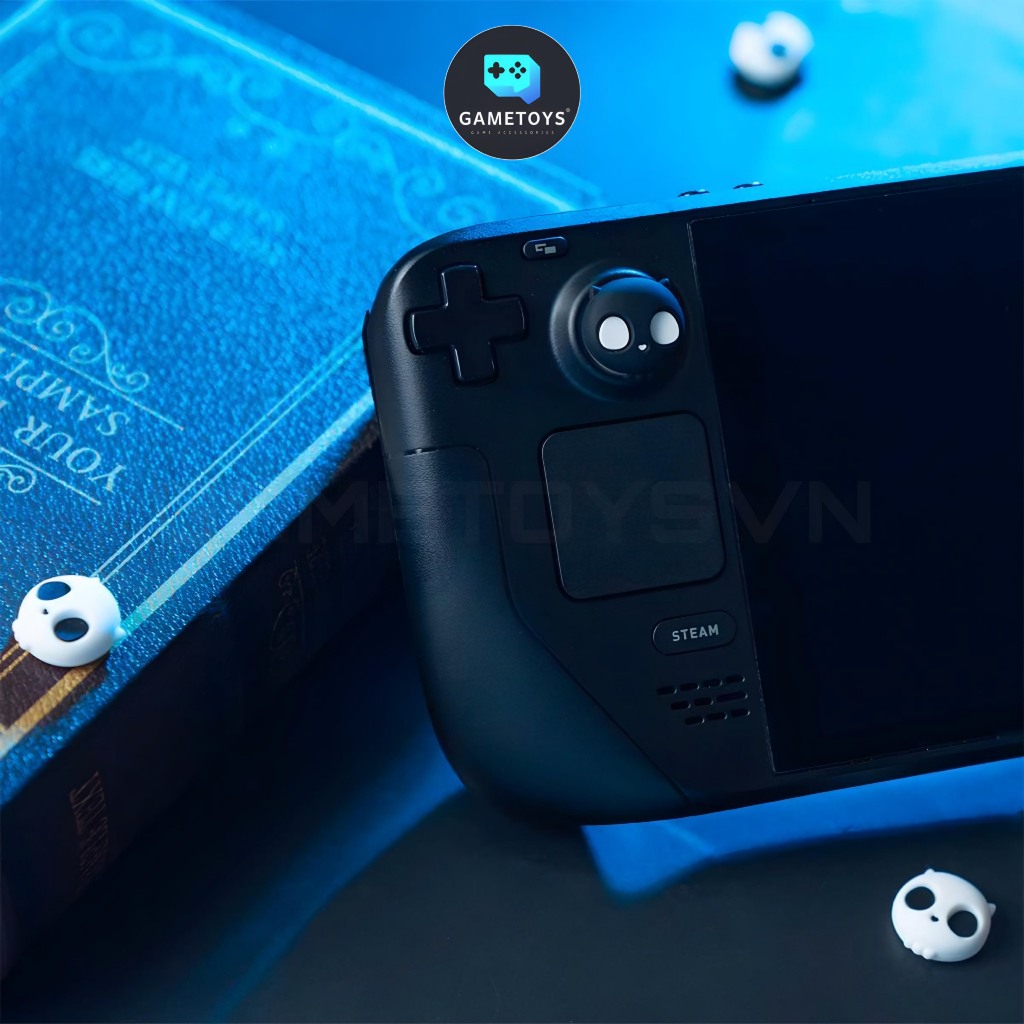 Combo 4 bọc Analog Sweet Skull (GeekShare) xịn sò cho Steam Deck/ROG Ally/Legion Go/Mobapad M6S ...