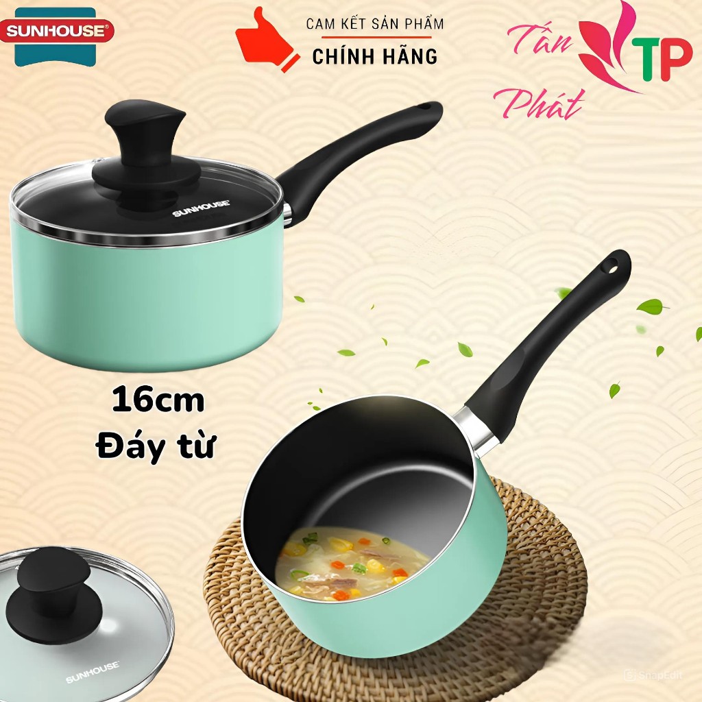 QUÁNH CHỐNG DÍNH ĐÁY TỪ SUNHOUSE SHG-MP16M | Shopee Việt Nam