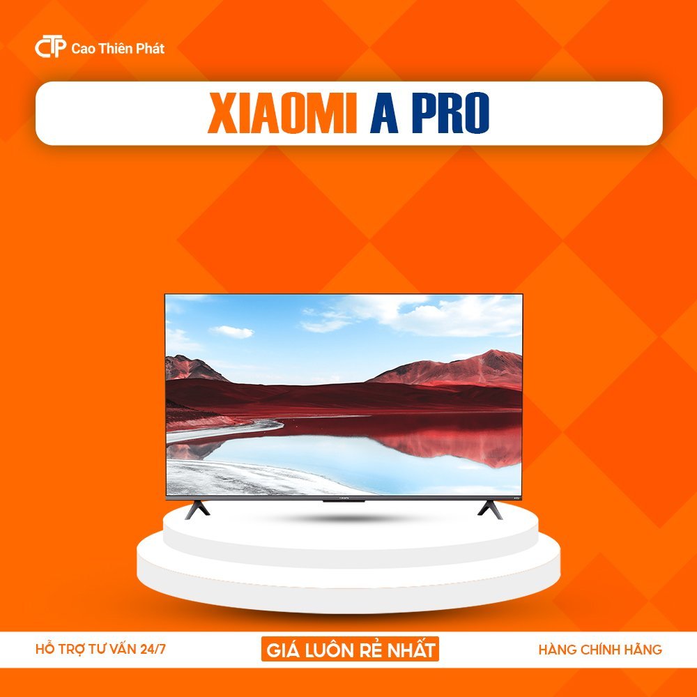 Xiaomi TV A Pro 65 inch - 4K UHD - Chính Hãng Quốc tế - BH 24 Tháng ...