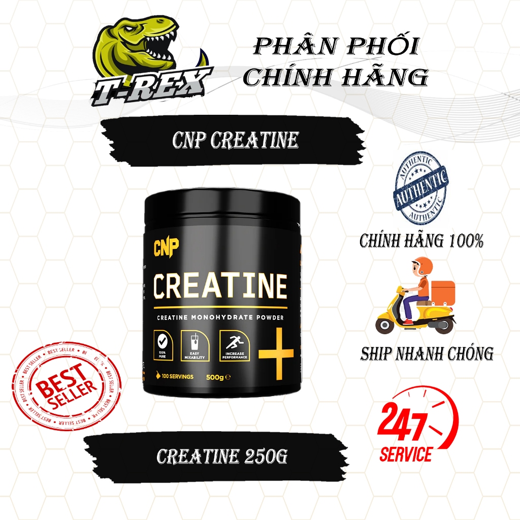 [Chính Ngạch] Creatine CNP 250g - Bổ sung Creatine Monohydrate - Không ...