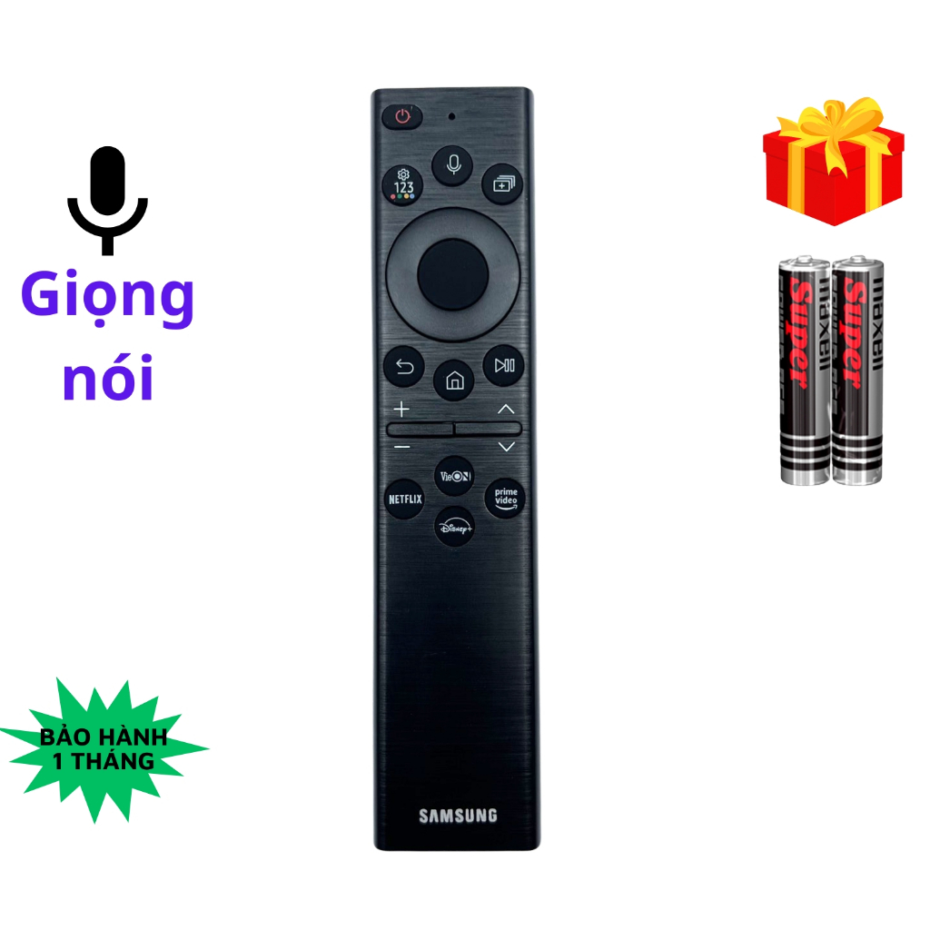 Remote điều khiển tivi Samsung Mã 34, Giọng nói, điều khiển TV Samsung ...