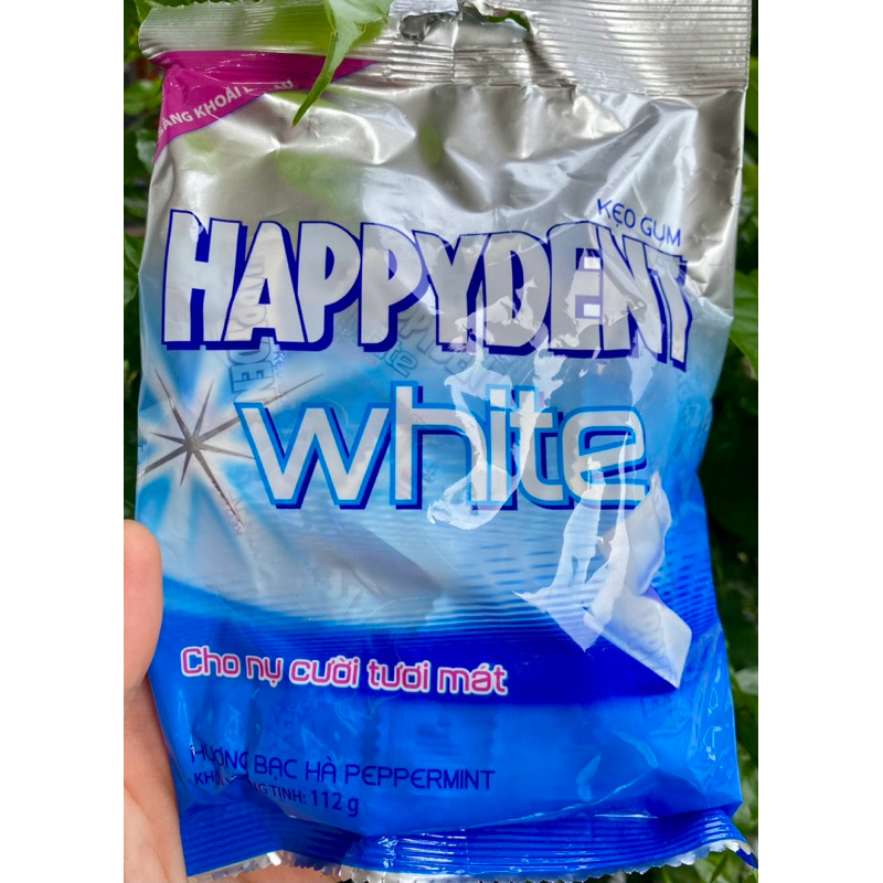 Kẹo cao su sing gum Happydent white 112g | Shopee Việt Nam