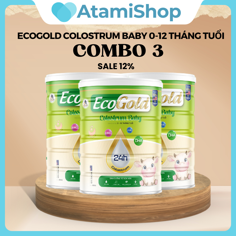 Sữa Bột, Sữa Công Thức Giúp Bé Tăng Cân Mau Lớn Ecogold Colostrum Baby ...