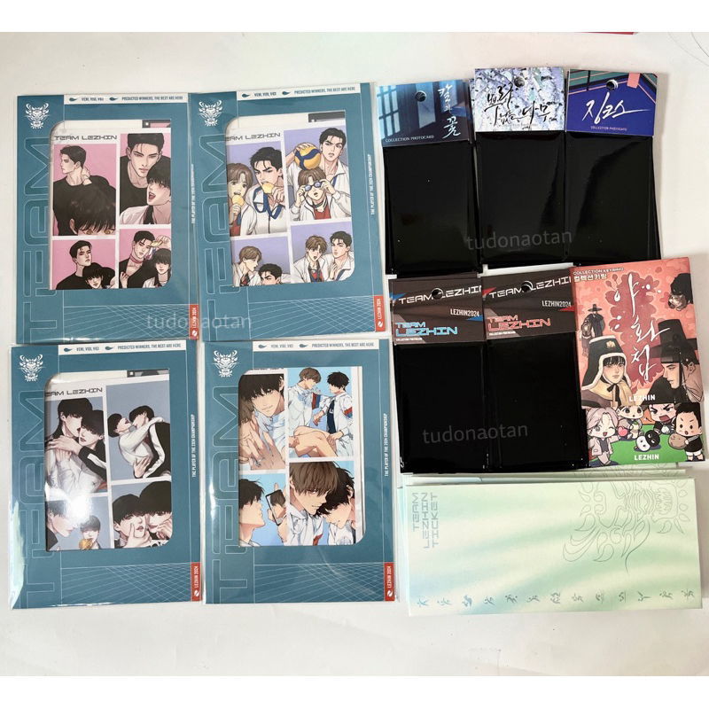 Pack Card Strip Boylove BL Lezhin Pop Up Jmee Nguyên Seal Chính Hãng ...