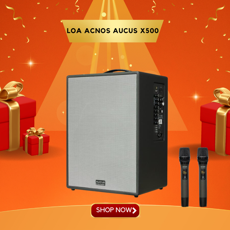 Loa ACNOS AUCUS X500 / Loa Xách Tay Karaoke Hay 2024/ Chính hãng ...