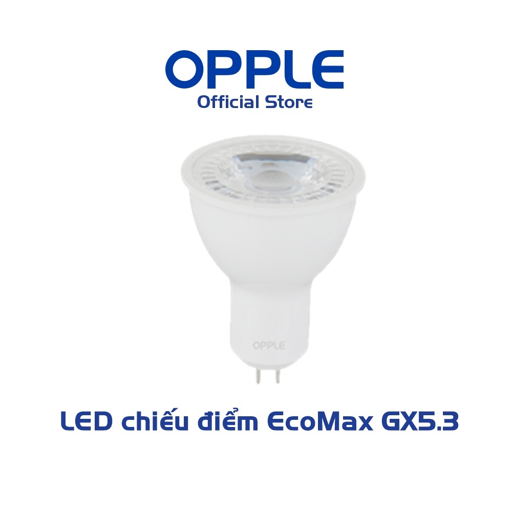 Bóng Đèn Chiếu Điểm OPPLE LED Ecomax GX5.3 Ánh Sáng Vàng 2700K Góc ...