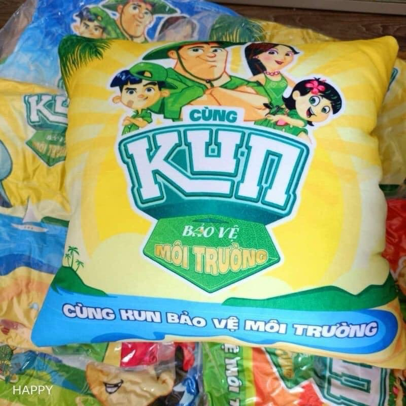 Gối kun , Gối kun siêu mền mịn dành cho người lớn và trẻ em giao mẫu ...