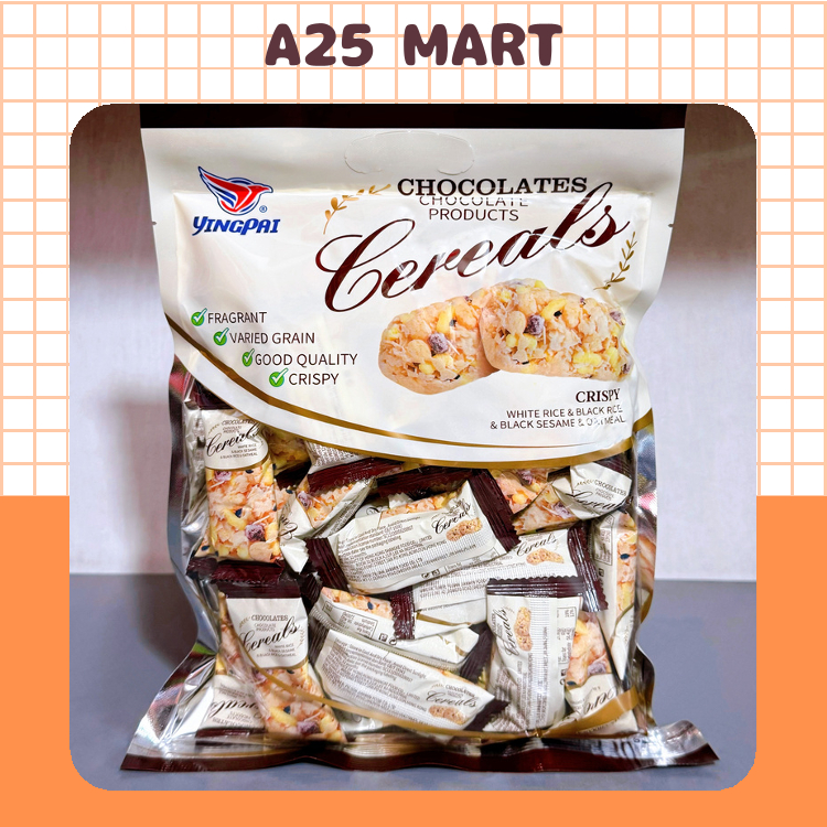 Bánh Thanh Hạt Cereals Hỗn Hợp Chocolates Cao Cấp YINGPAI Gói 330g ...