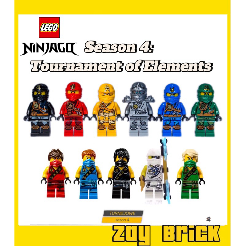 14/8 Lego Ninjago Season 4: Tournament of Elements | Shopee Việt Nam