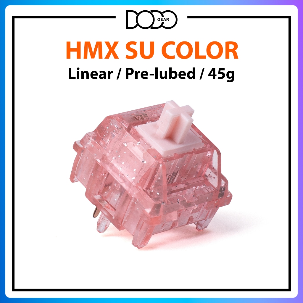 Switch HMX Su Color 5 PIN Linear 45g công tắc bàn phím Switch HMX Su ...
