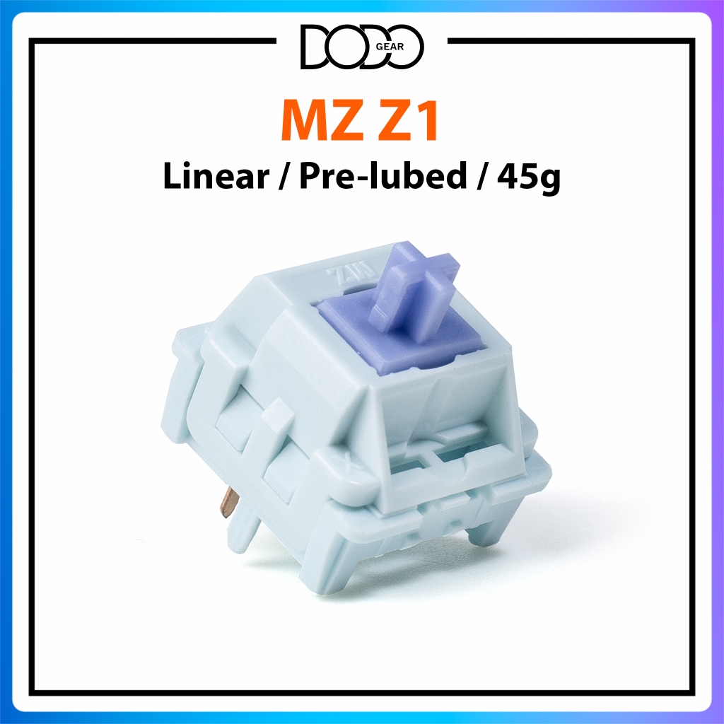 Switch MZ Z1 Y1 Y1X Y3 5 PIN Linear 45g 53g công tắc bàn phím Switch MZ Z1 Y1 Y1X Y3 5 pin DoDo ...
